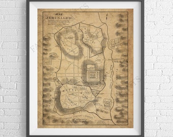 Biblical maps | Etsy