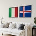 Italy Flag Art, Italy Flag Print, Italy Flag Poster, Flag Painting ...
