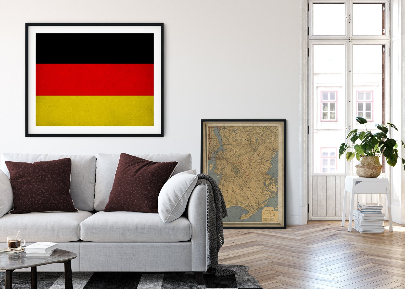 Germany Flag Art Germany Flag Print German Flag Poster - Etsy