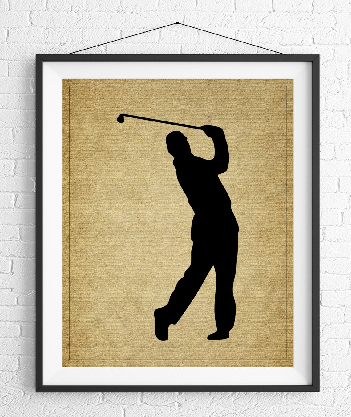 Golf Art Golf Gifts for Men Golf Decor Golf Print Gift for - Etsy