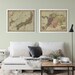 1897 Japan Map Print Vintage Map Art Antique Map Office - Etsy