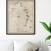 1779 Caribbean Islands Map Print: Vintage Lesser Antilles Art Featuring ...