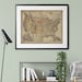 1897 United States Map Print, Vintage USA Map Art, Antique US Map, Old ...