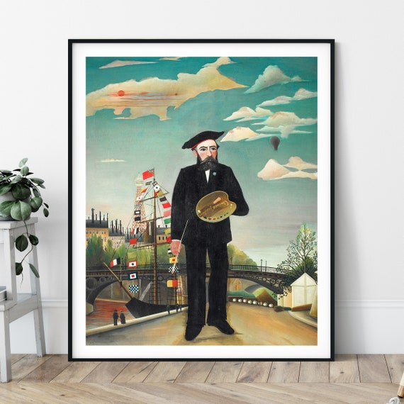 Henri Rousseau Self Portrait