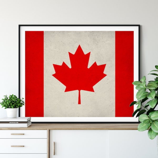 Canadian Flag - Etsy