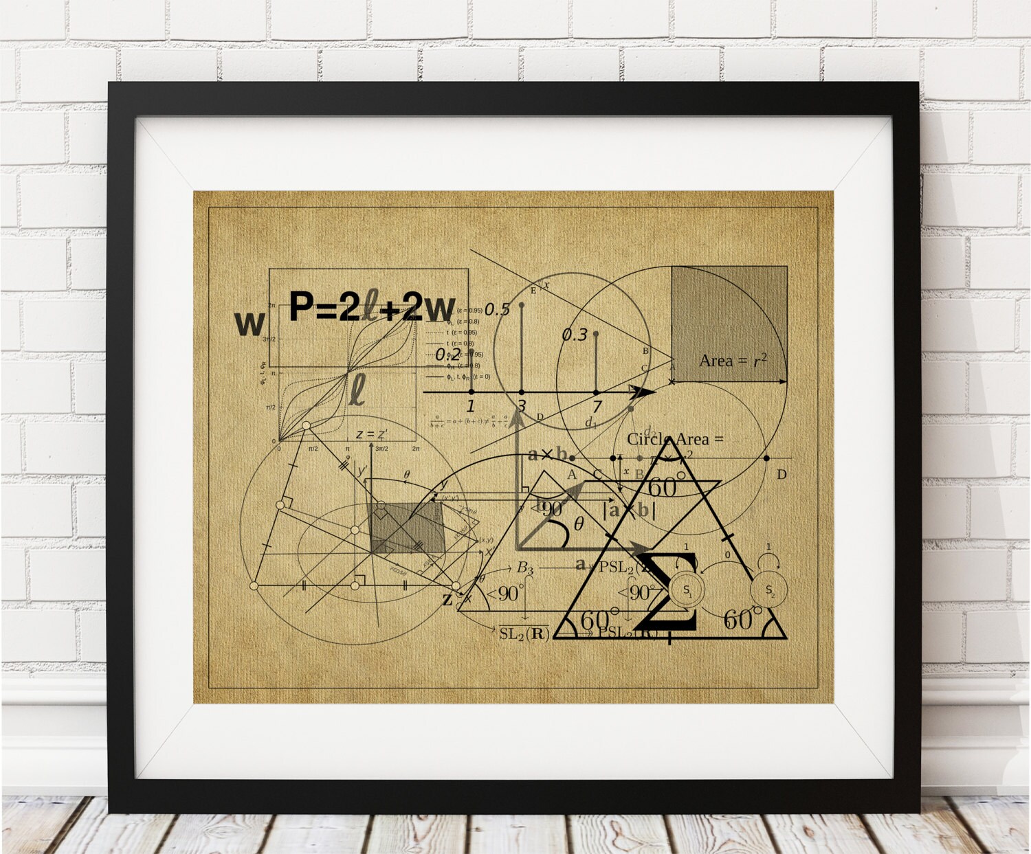 Math Art Posters