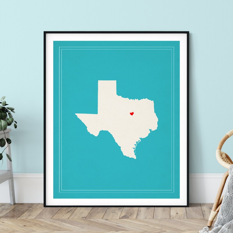 Heart of Texas - Etsy