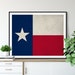 Texas Flag Art, Texas Flag Print, Flag Poster, State Flag, Texas Art ...