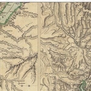 1877 Dardanelles & Troad Map Print - Vintage Bosphorus Constantinople ...