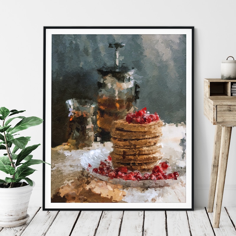 Breakfast Wall Decor - Etsy