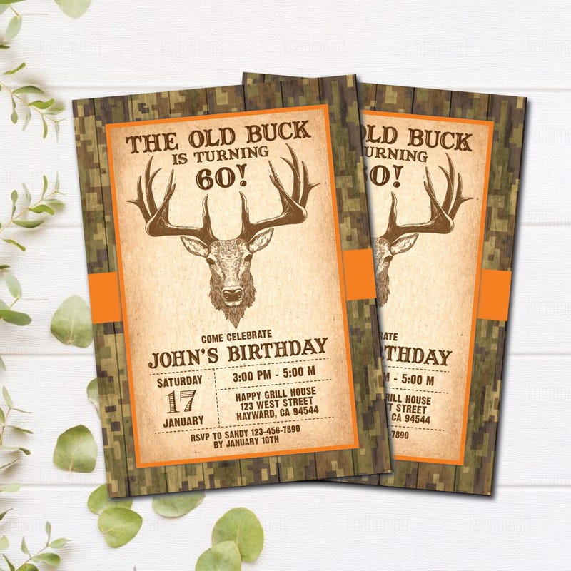 Rustic Invitation - Etsy