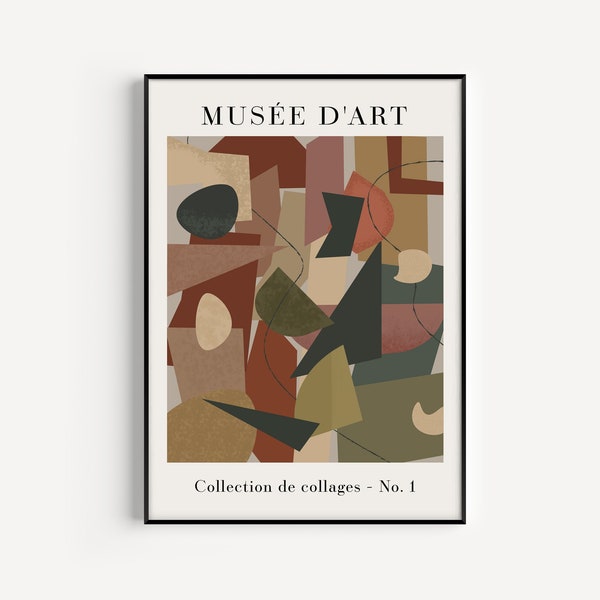 Mid Century Poster - Etsy