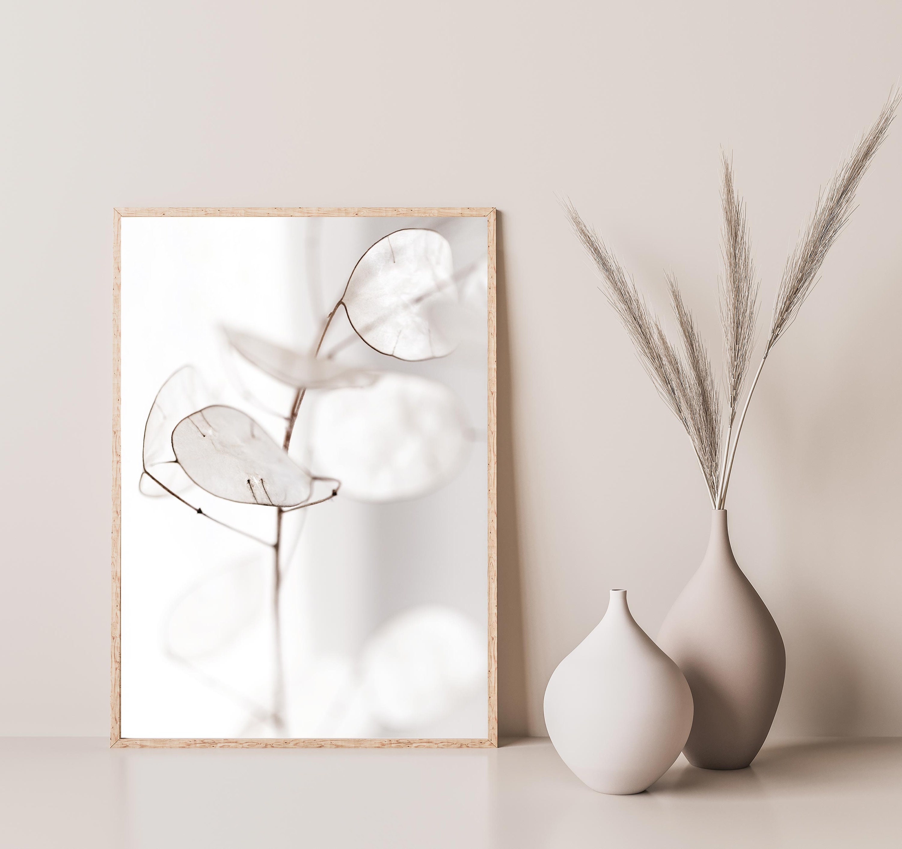 Flower Print Wall Art Print White Print Botanical Print - Etsy UK