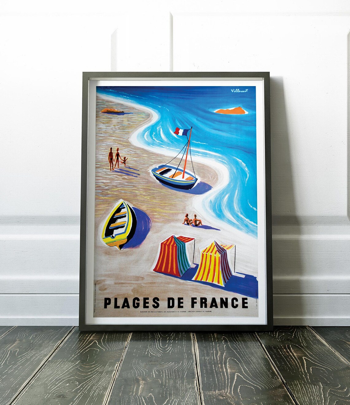 France Poster France Print Wall Art Prints Beach Print | Etsy UK