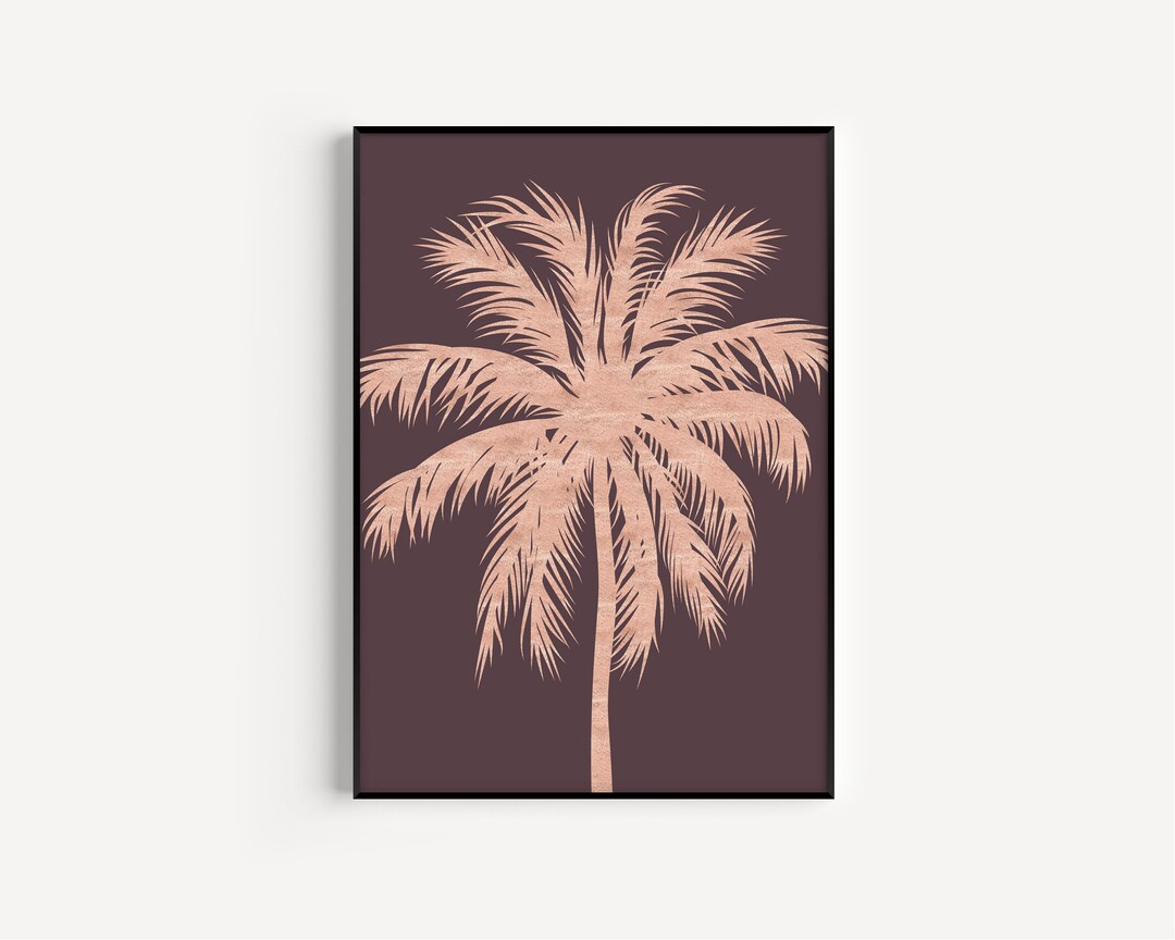 Palm Tree Print, Wall Art Print, Botanical Print, Tree, Wall Art ...