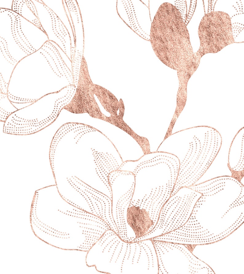 Set of Prints, Flower Print Set, Botanical Print Set, Flower Wall Art ...