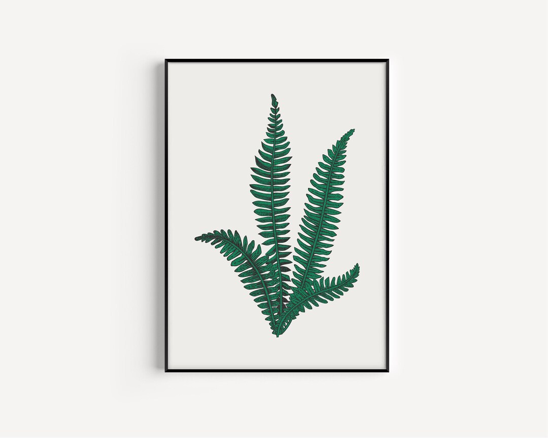 Botanical Wall Art, Art Print, Green Wall Art, Botanical, Prints, Wall ...