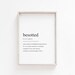 Besotted, Definition Print, Quote Print, Definition, Art Print ...