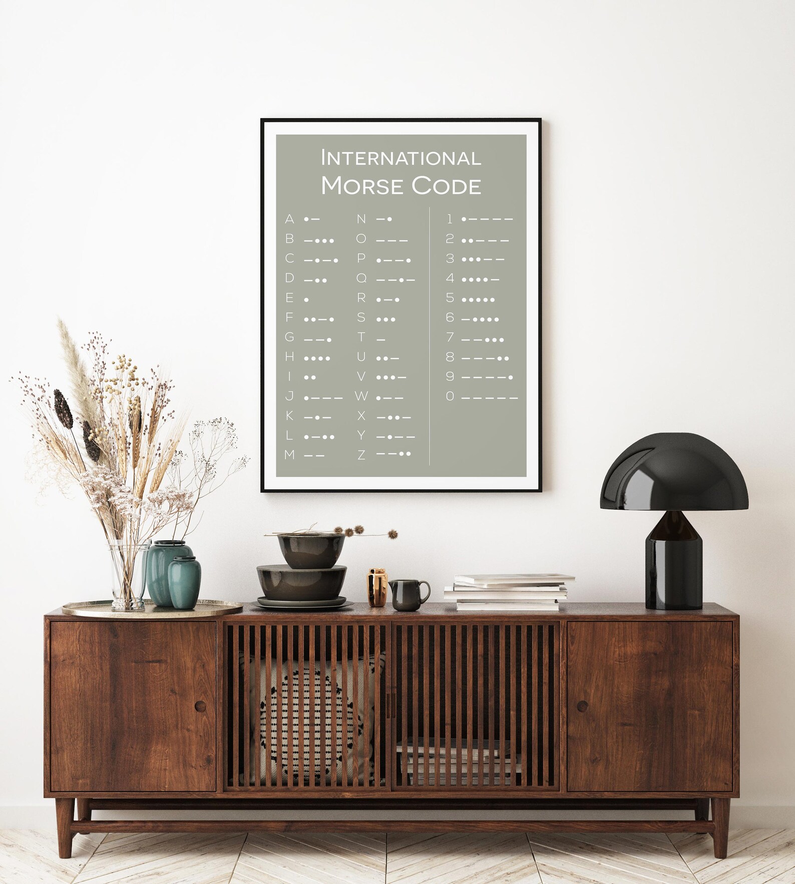Morse Code Poster, Morse Code Print, Wall Art Print, Wall Art, Morse ...
