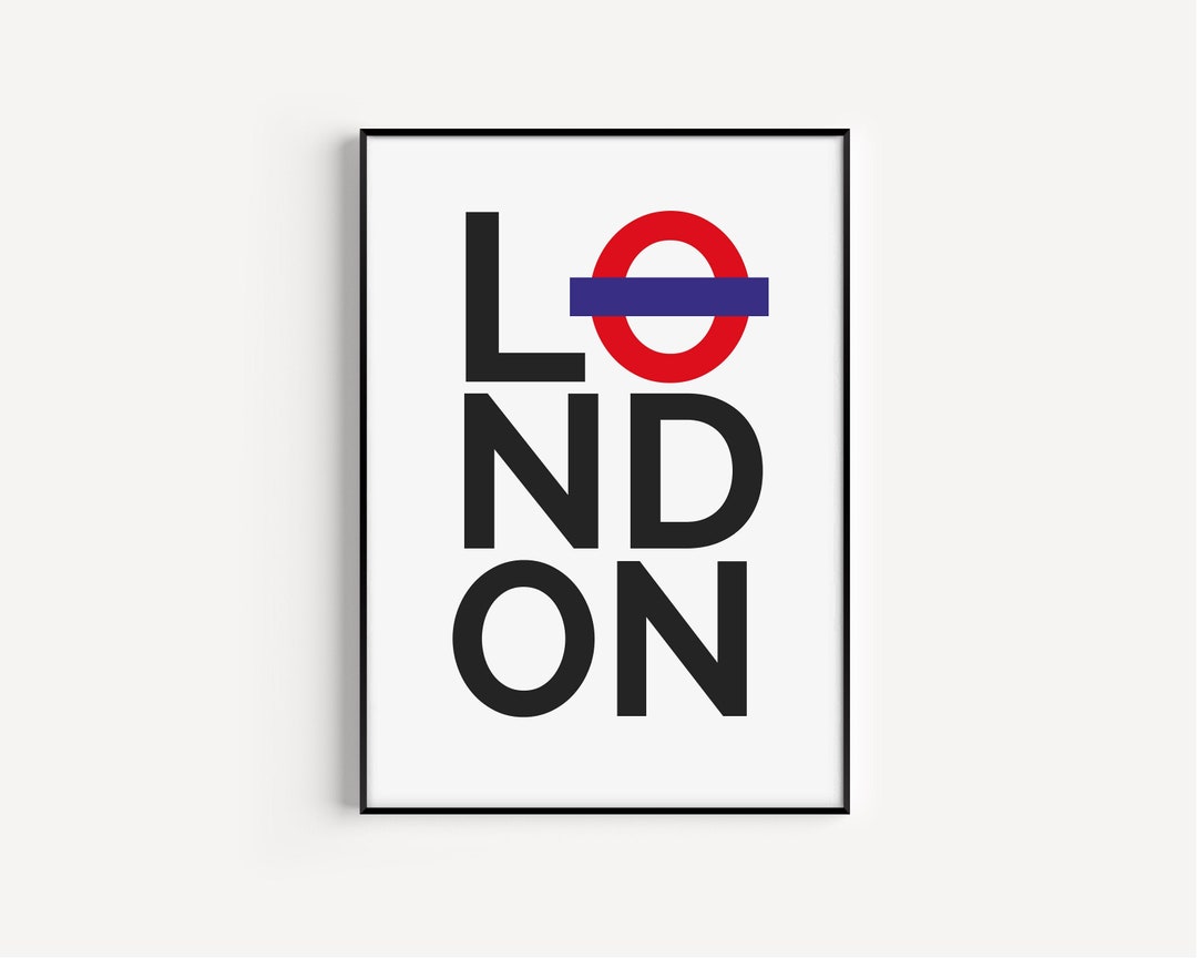 London Print, Wall Art, Minimalist Print, Travel Print, Wall Art Print ...