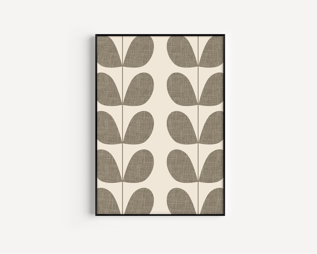 Grey Print, Wall Art Print, Minimalist Print, Grey Wall Art ...
