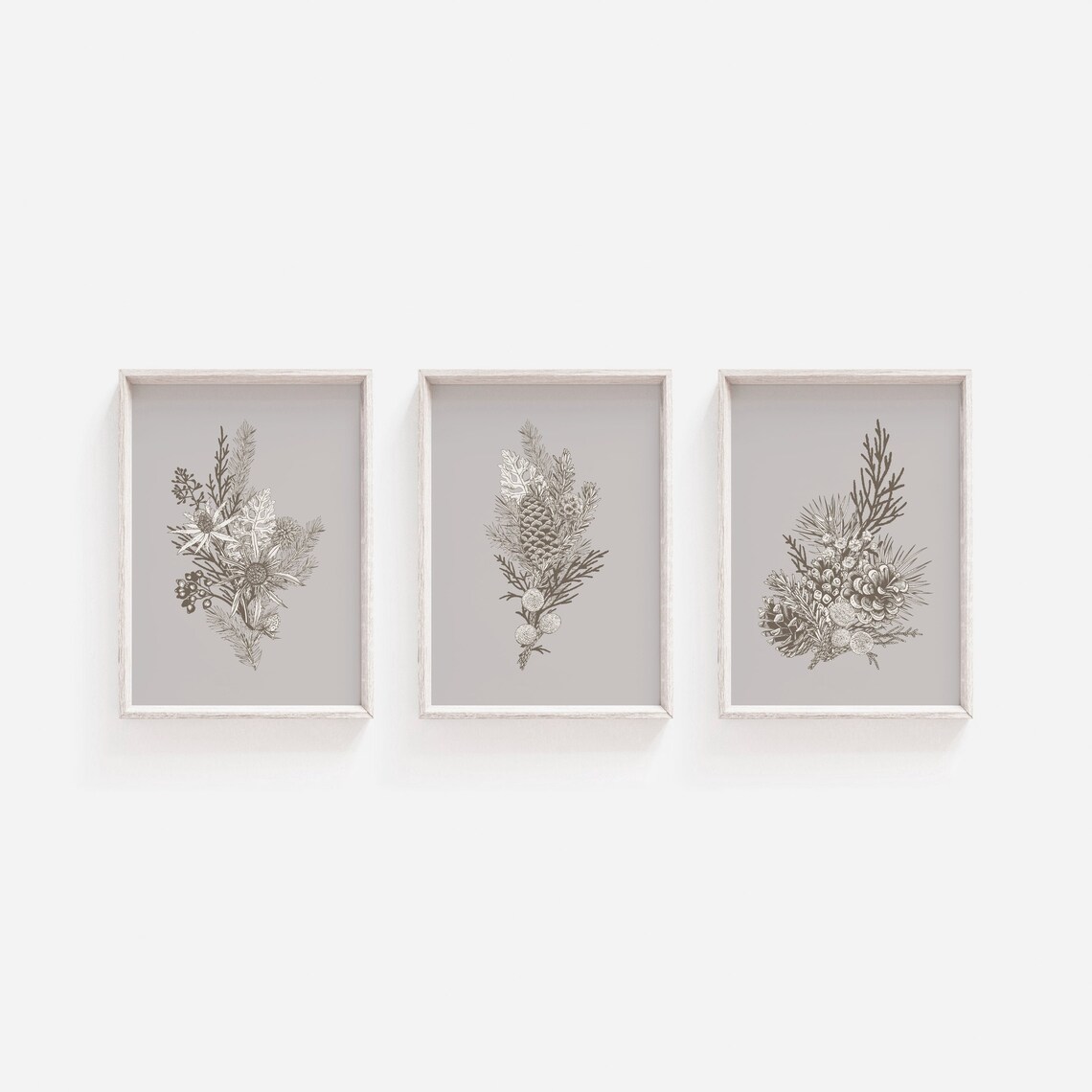 Botanical Print Set Wall Art Prints Set of Prints Botanical - Etsy