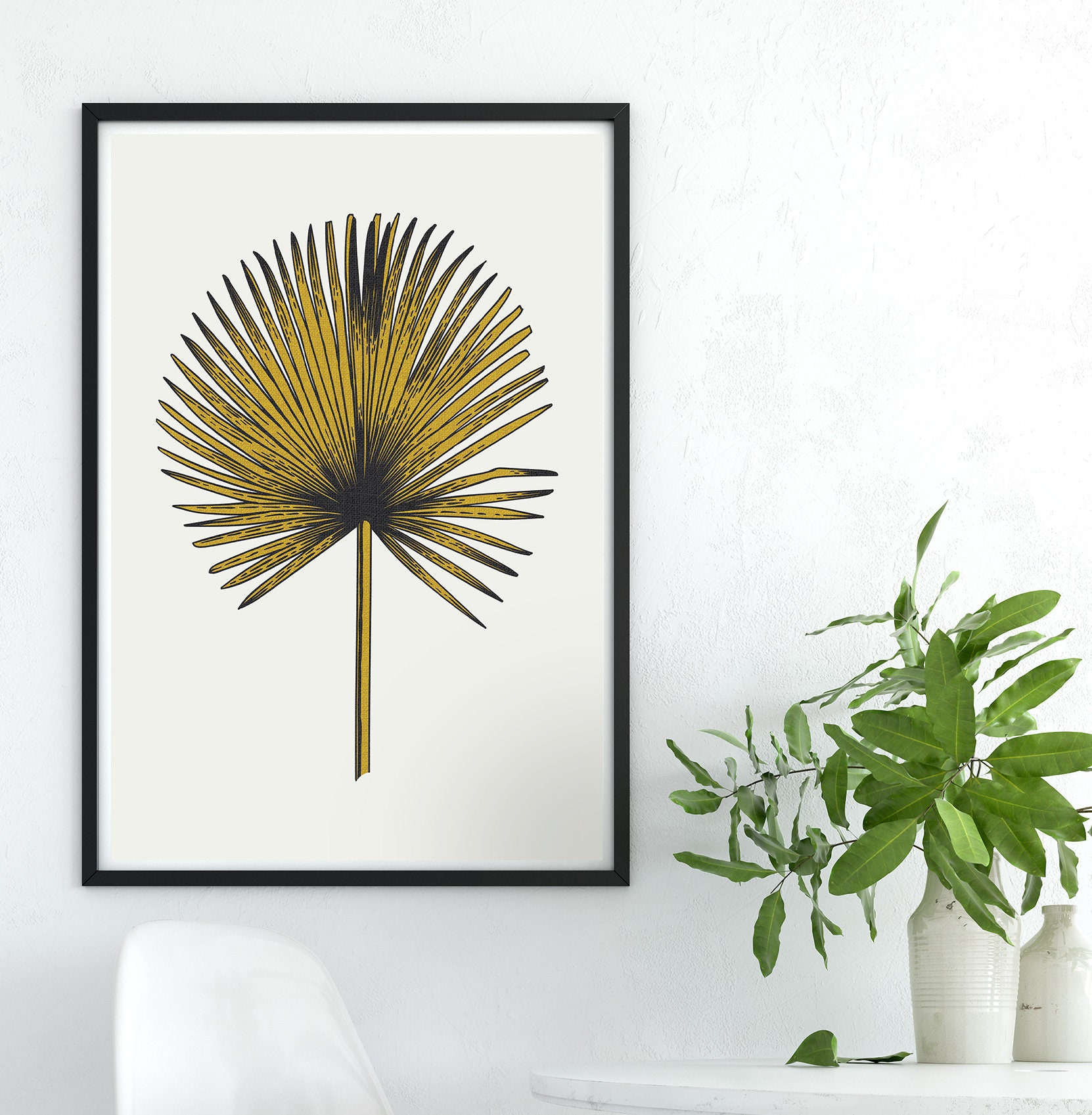 Wall Art Set, Botanical Prints, Yellow Wall Art, Wall Art Prints ...