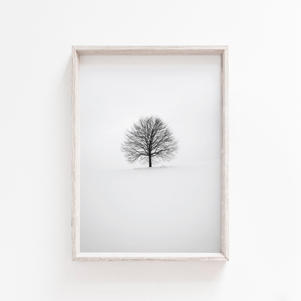 Tree Print Black and White Prints Wall Art Print Tree | Etsy