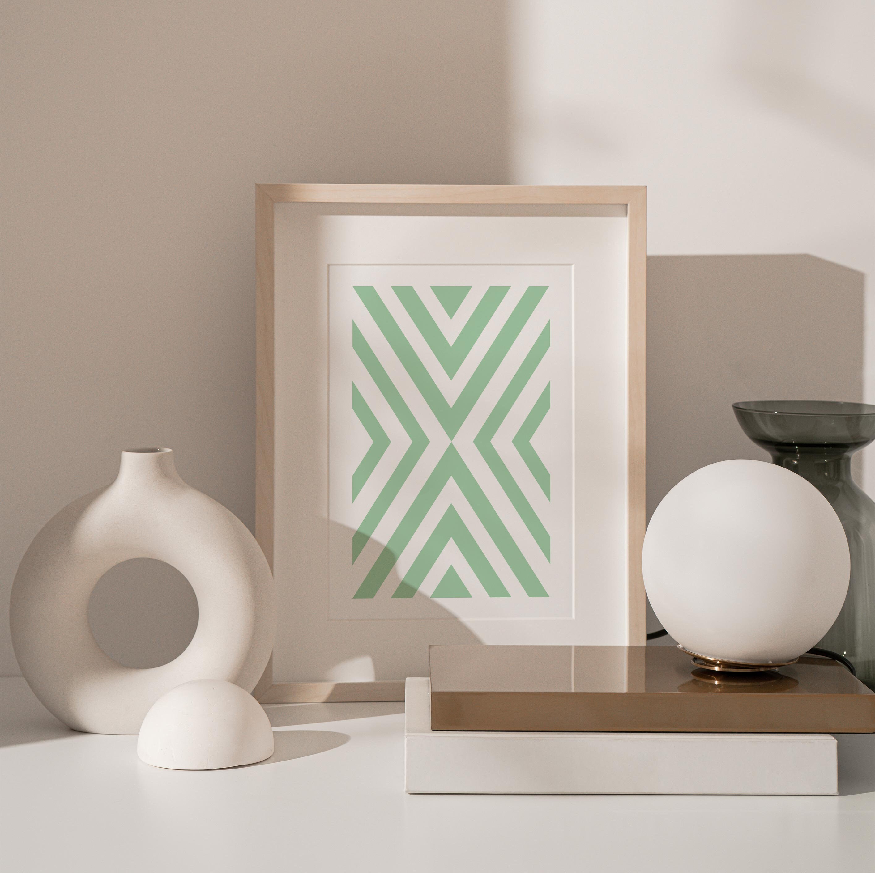 Wall Art Print, Geometric Print, Abstract Print, Minimalist Print ...