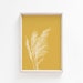 Yellow Prints, Wall Art Print, Yellow, Set of Prints, Ochre Prints ...