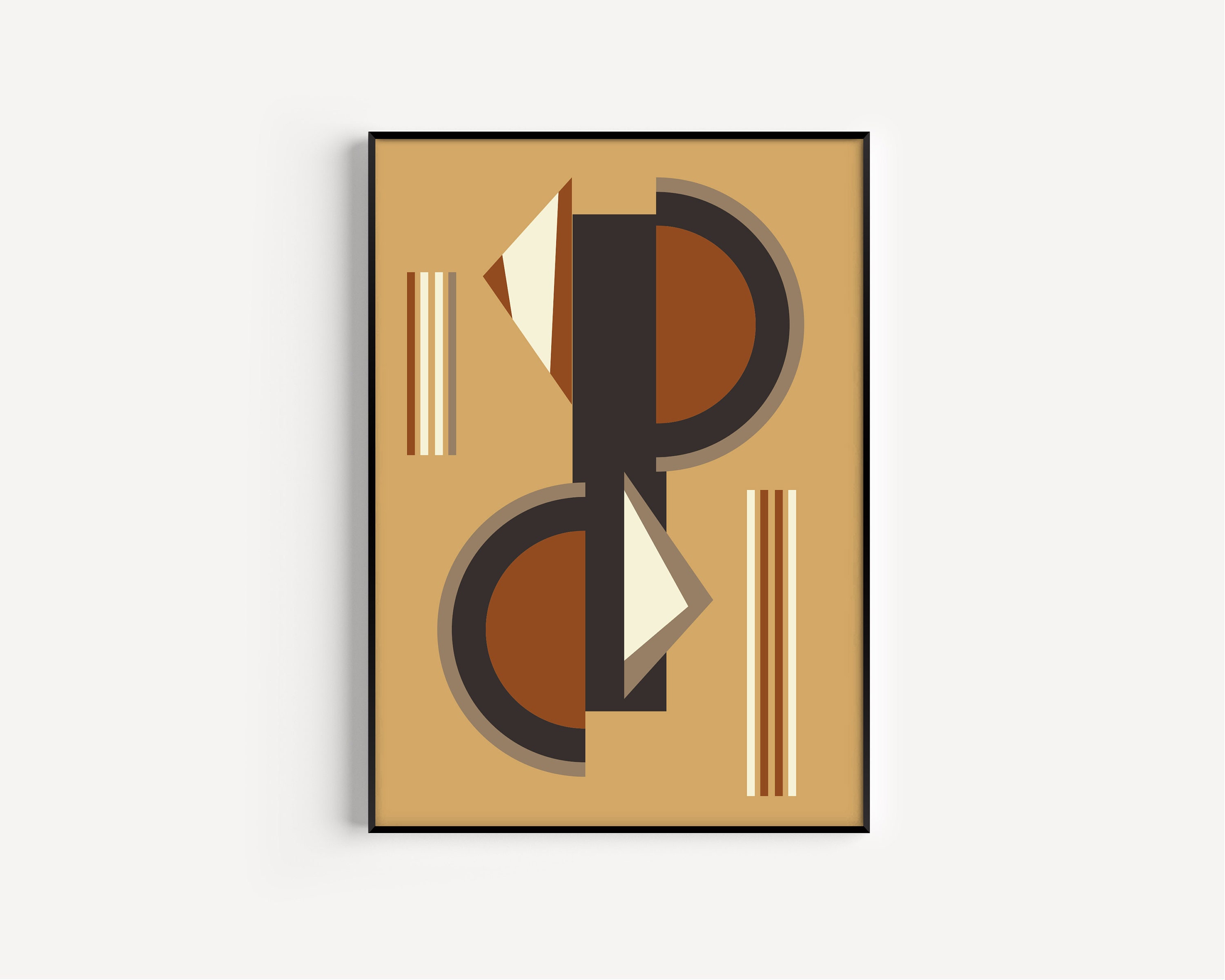 Mid Century Modern Retro Wall Art Print Mid Century Print - Etsy