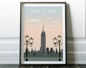 New york print | Etsy