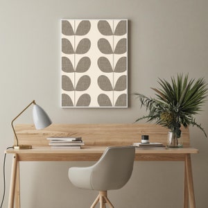 Grey Print, Wall Art Print, Minimalist Print, Grey Wall Art ...