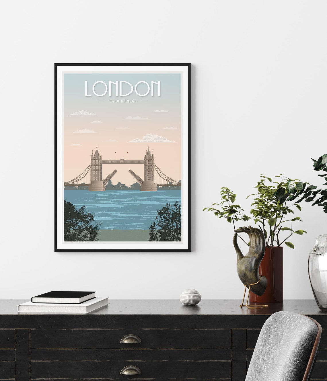 London Poster, Wall Art, London Print, Travel Print, Travel Posters ...
