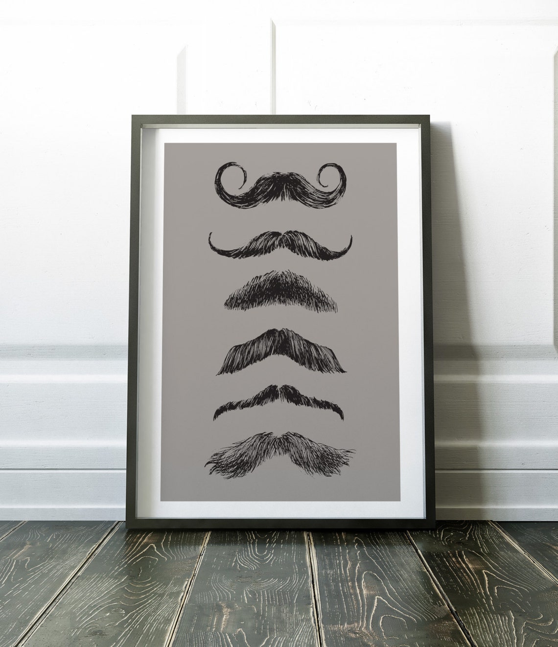 Hipster Print Moustache Print Barbers Print Barbers Art - Etsy