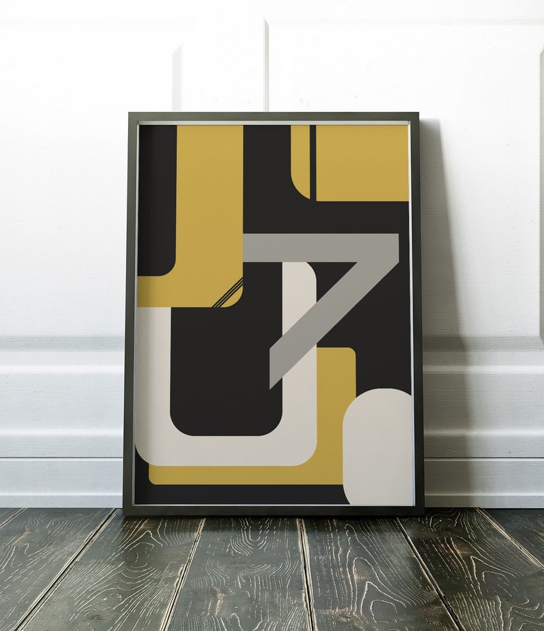 Wall Art, Art Print, Abstract Print, Minimalist Wall Art, Scandi Print ...