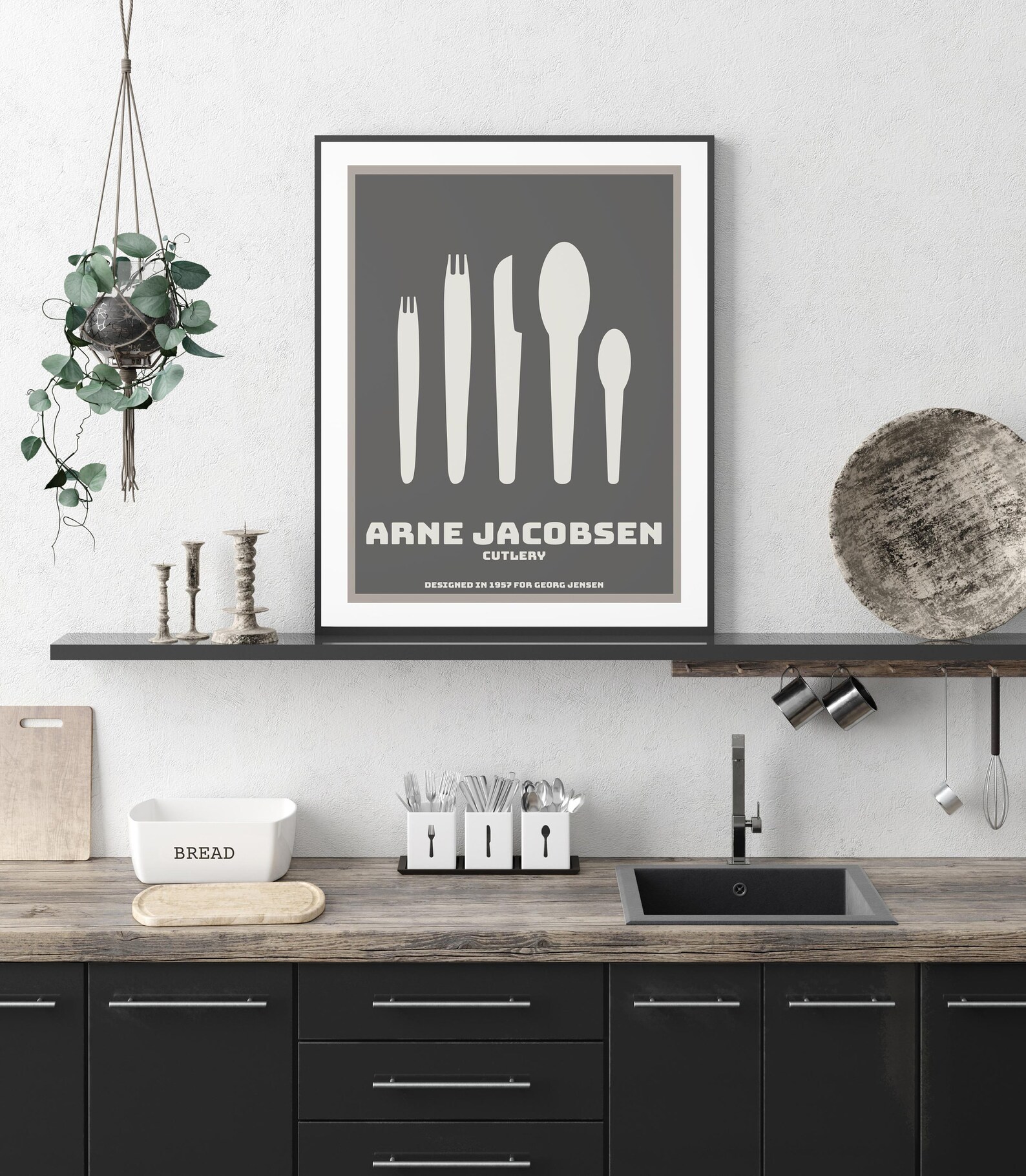Kitchen Wall Art Arne Jacobsen Print Wall Art Print Kitchen - Etsy UK