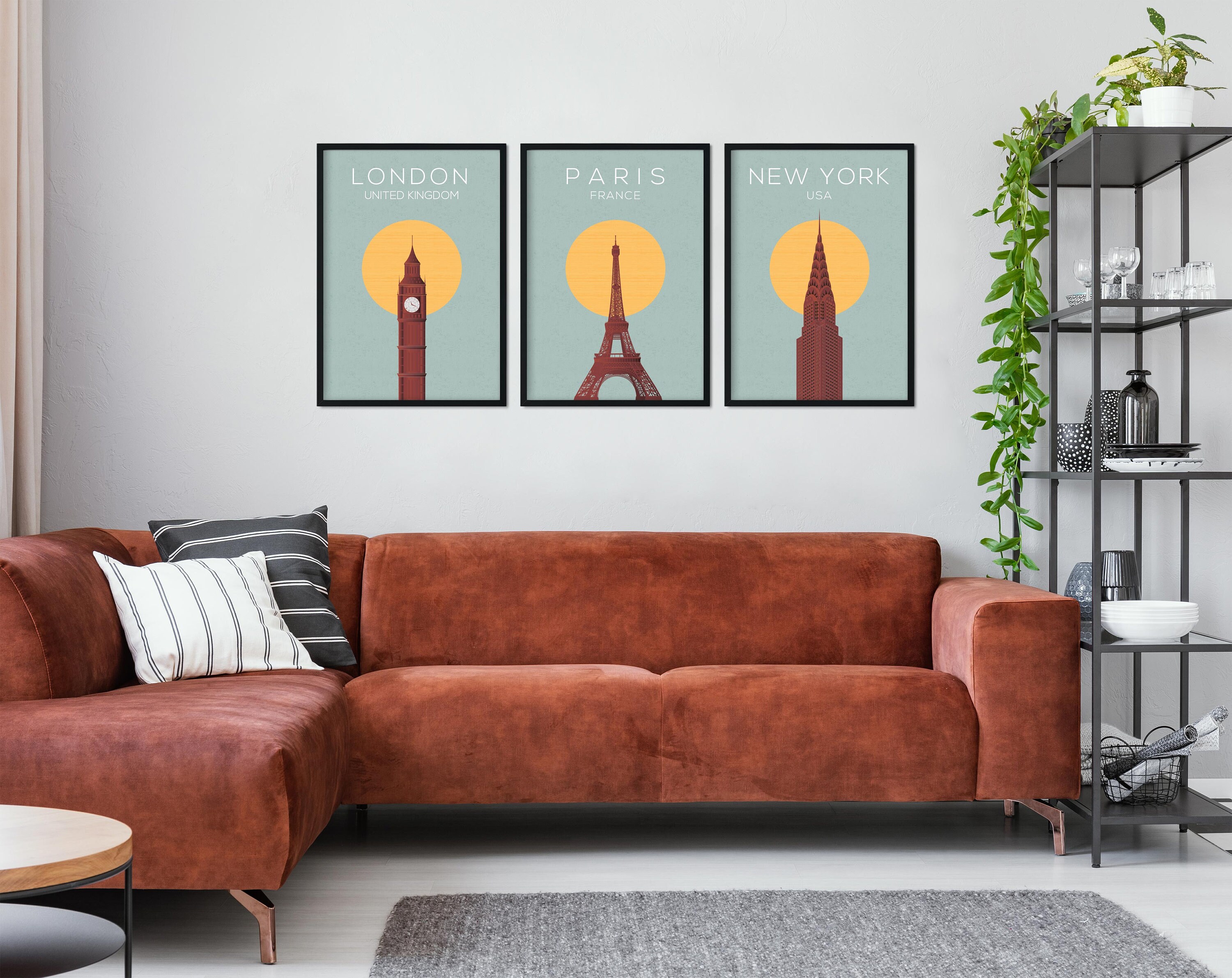 Travel Print Set Wall Art Set Travel Wall Art Set of - Etsy UK