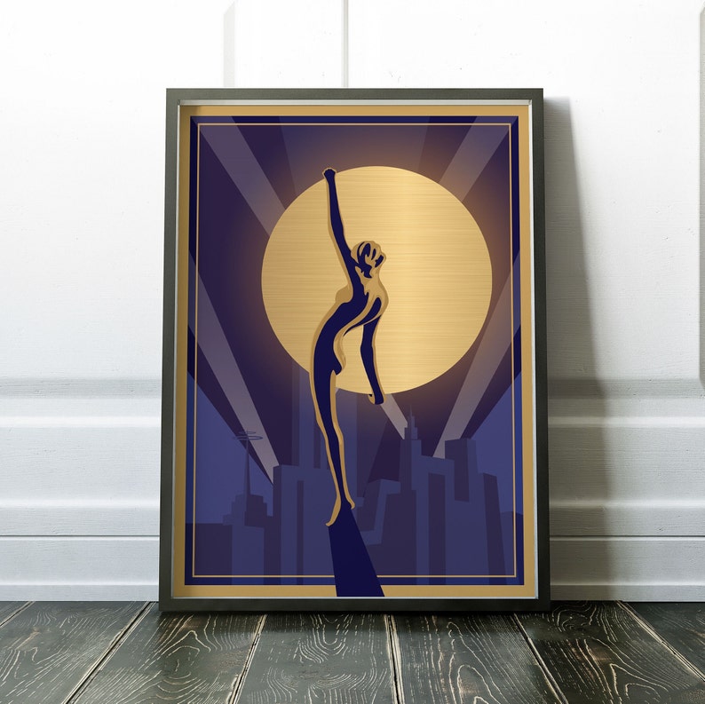 Art Deco Print Art Deco Wall Art Print Art Deco Wall Art - Etsy