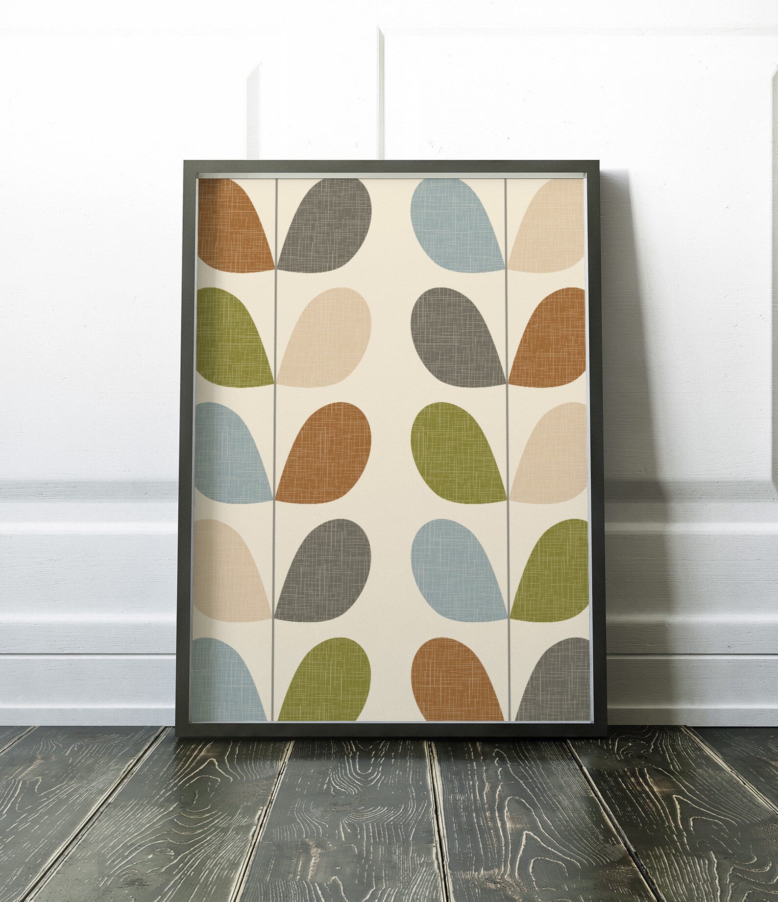 Wall Art Print, Mid Century Modern, Prints, Retro Print, Scandinavian ...