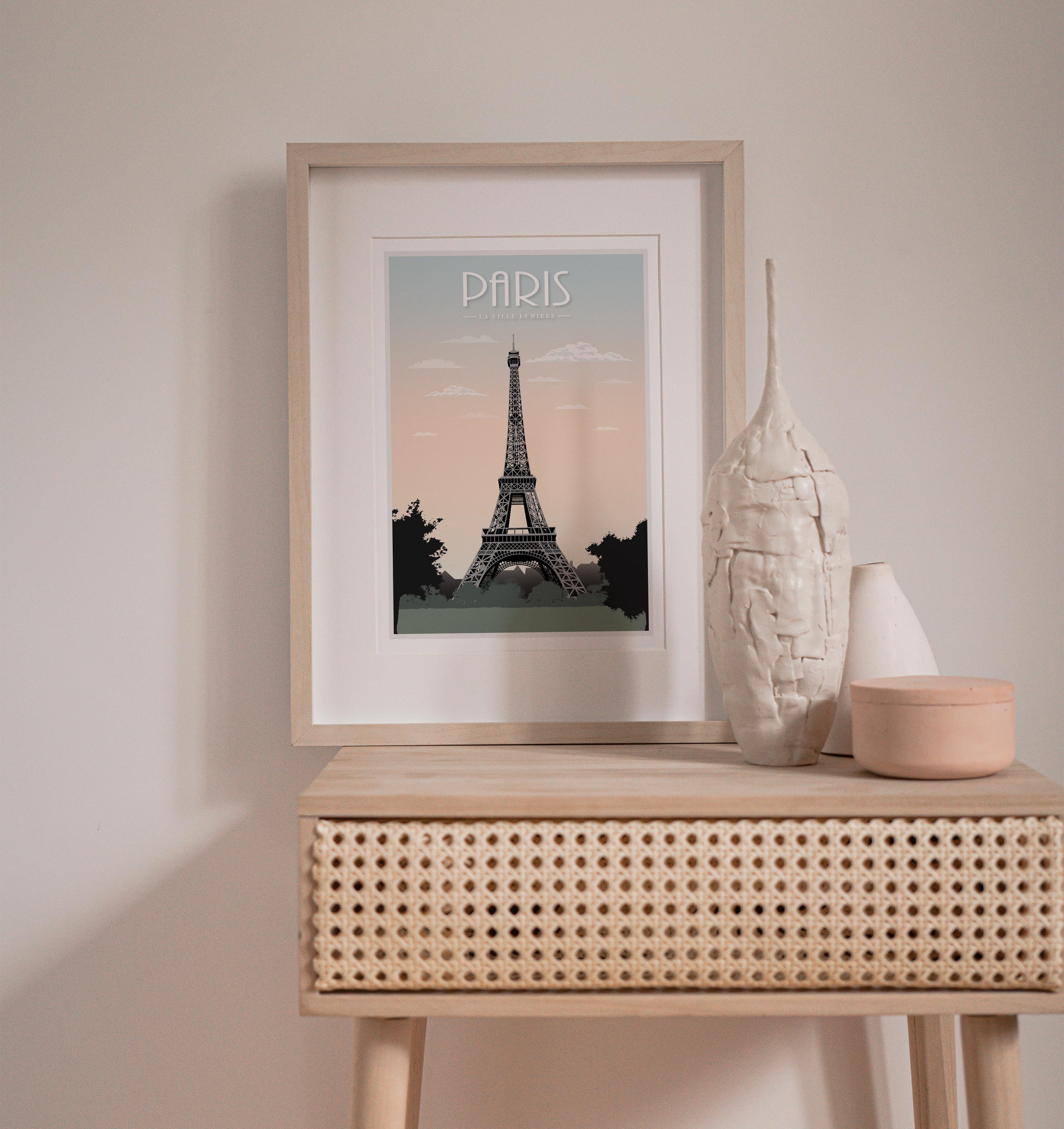 Paris Poster Wall Art Paris Print Travel Print Travel | Etsy