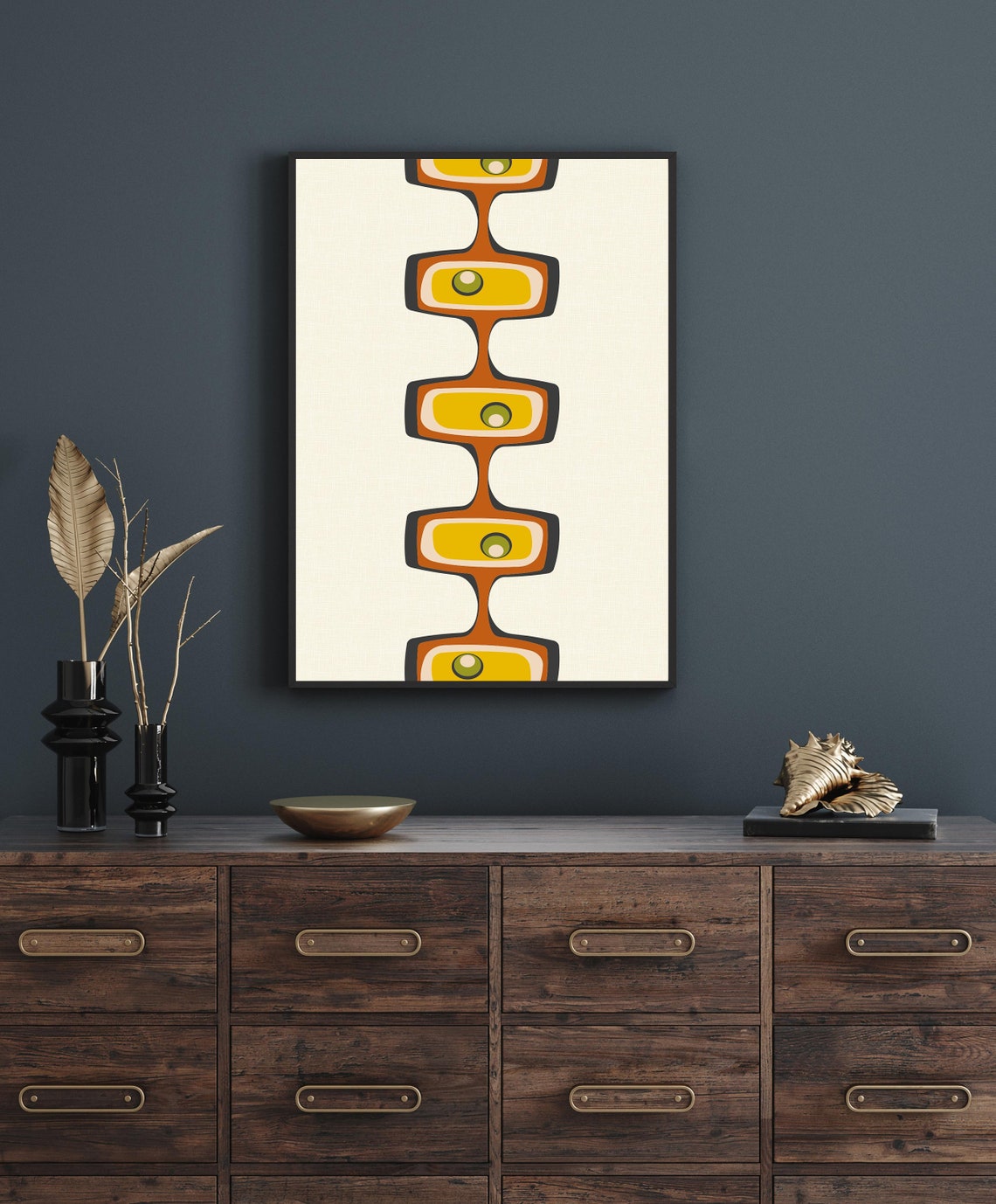 Mid Century Modern Prints Mid Century Art Print Mid - Etsy