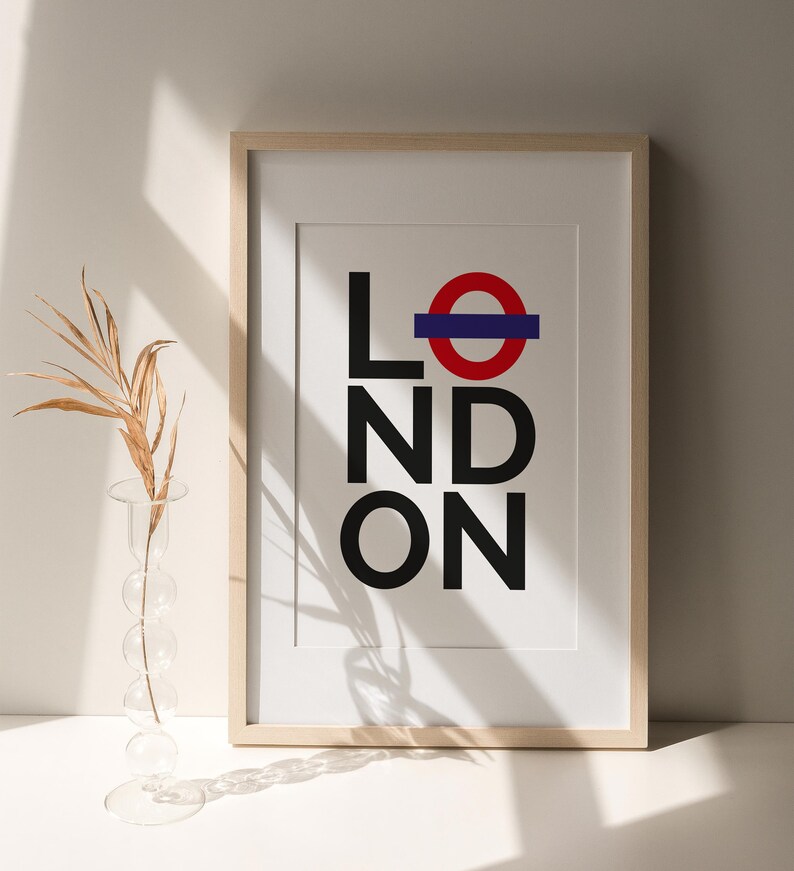 London Print Wall Art Minimalist Print Travel Print Wall - Etsy