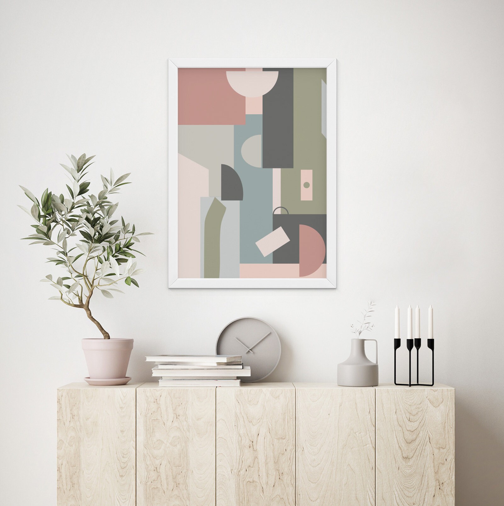 Wall Art, Geometric Print, Wall Art Print, Abstract Print, Art Print ...
