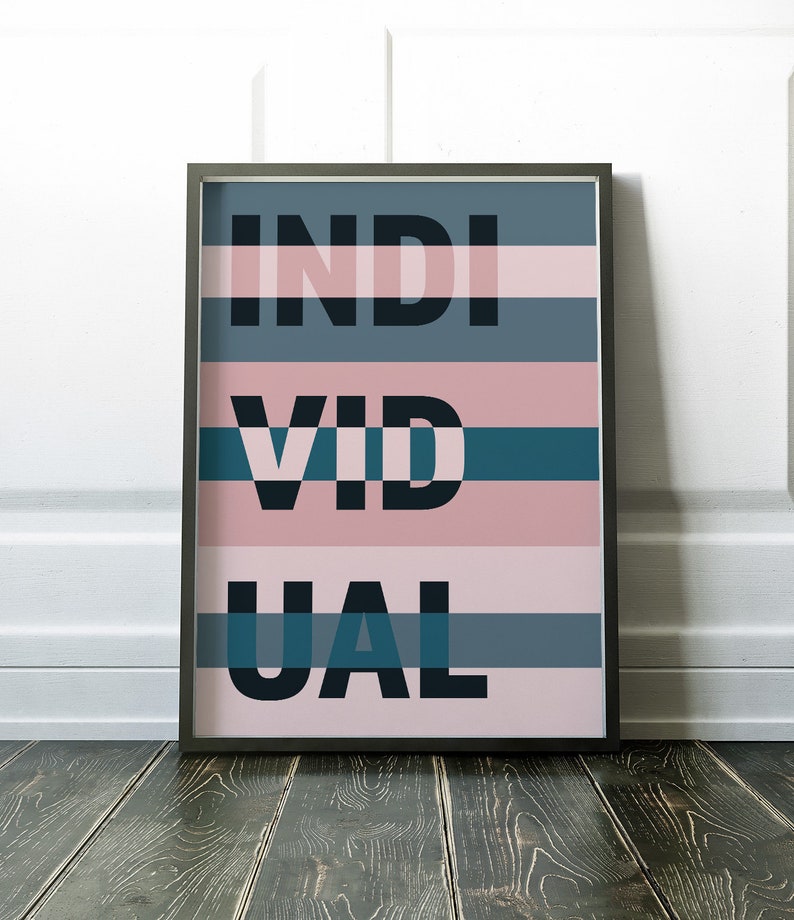 Pink Prints, Poster, Pink Wall Art, Typography, Wall Art Print ...