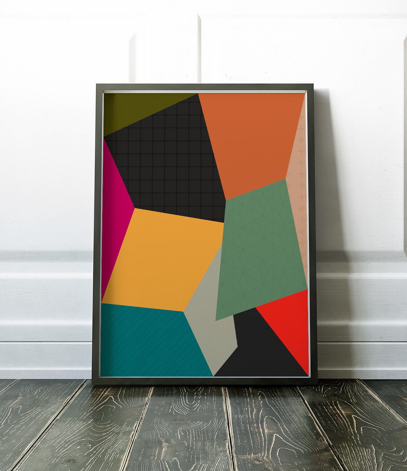 Wall Art Geometric Print Wall Art Print Abstract Print - Etsy