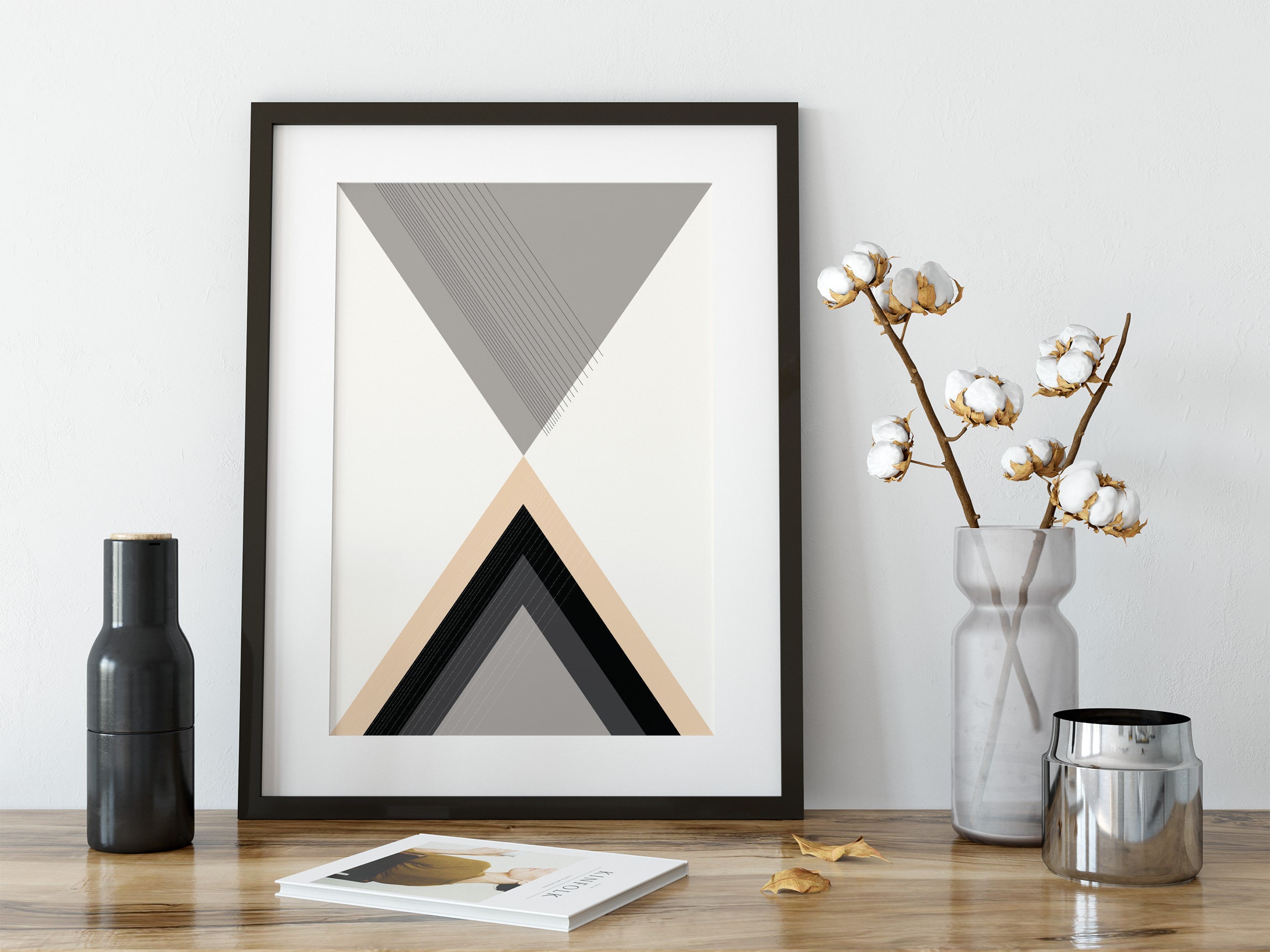 Wall Art Prints Geometric Wall Art Geometric Print | Etsy