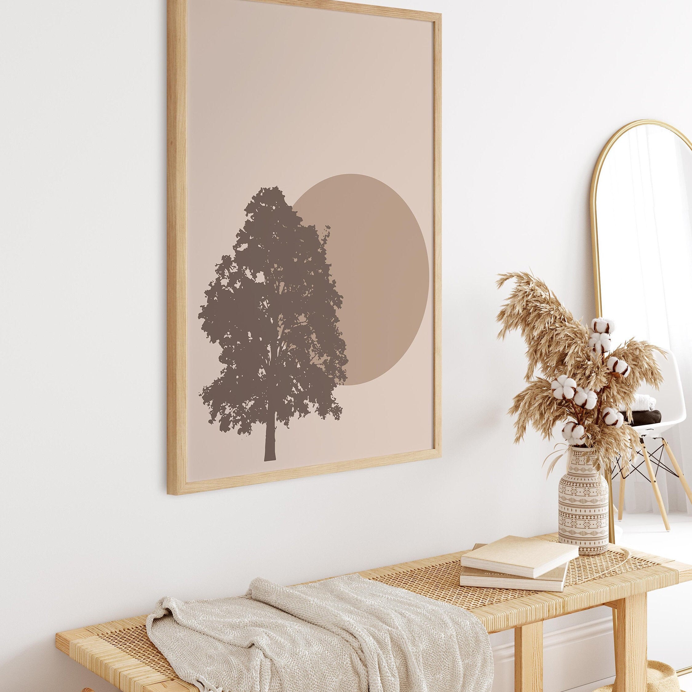 Tree Prints, Tree Wall Art Set, Set of Prints, Tree Wall Art, Wall Art ...