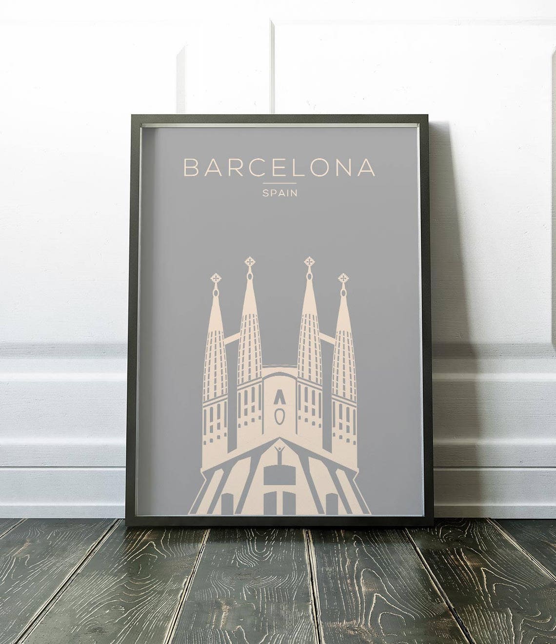 Barcelona Print Wall Art Print Barcelona Wall Art Travel - Etsy UK