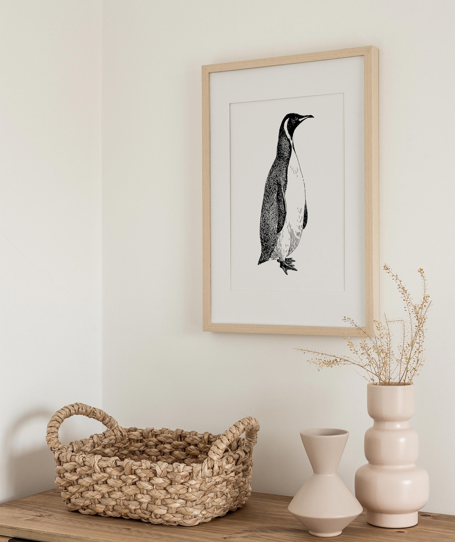 Wall Art Print, Animal Wall Art, Penguin Wall Art, Penguin Print ...